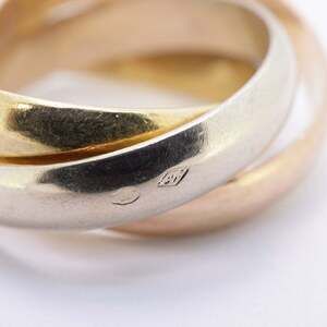 Cartier | Jewelry | Cartier Trinity Classic Ring Available In 8k Yellow ...